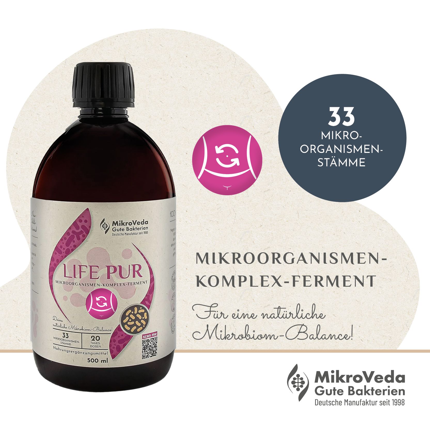 MikroVeda Gute Bakterien vom Milieu-Spezialisten